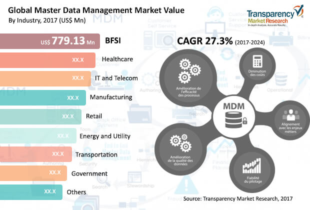 Master Data Management Market to be worth 20,544.87 Million by 2024 - TMR